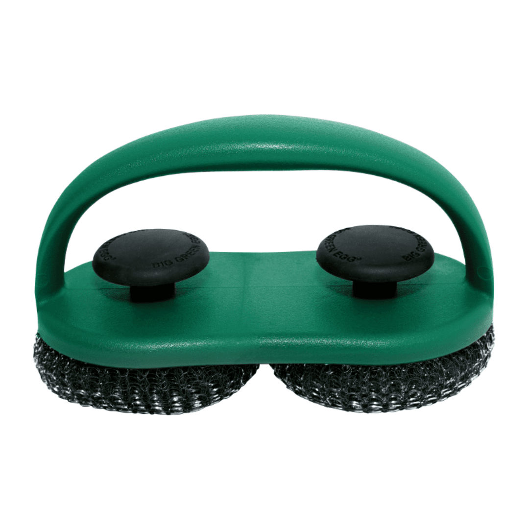 Big Green Egg Dual Head Grid & Stone Scrubber - BBQ met Rogier