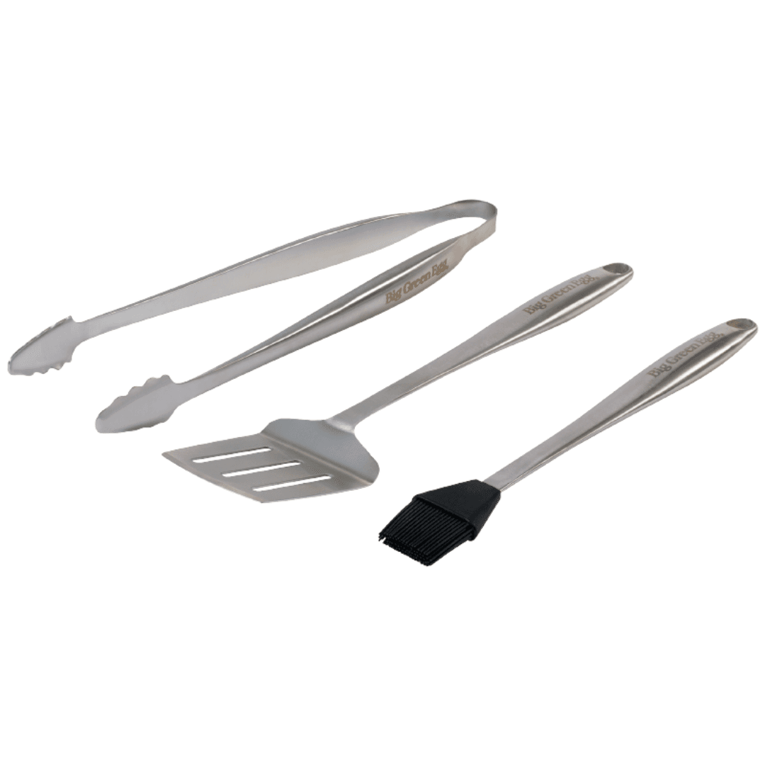 Big Green Egg Stainless Steel Tool Set (Set van 3) - BBQ met Rogier
