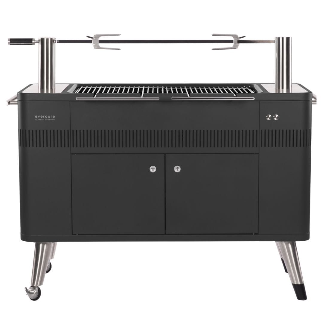 Everdure Hub Houtskool Barbecue All Black - BBQ met Rogier