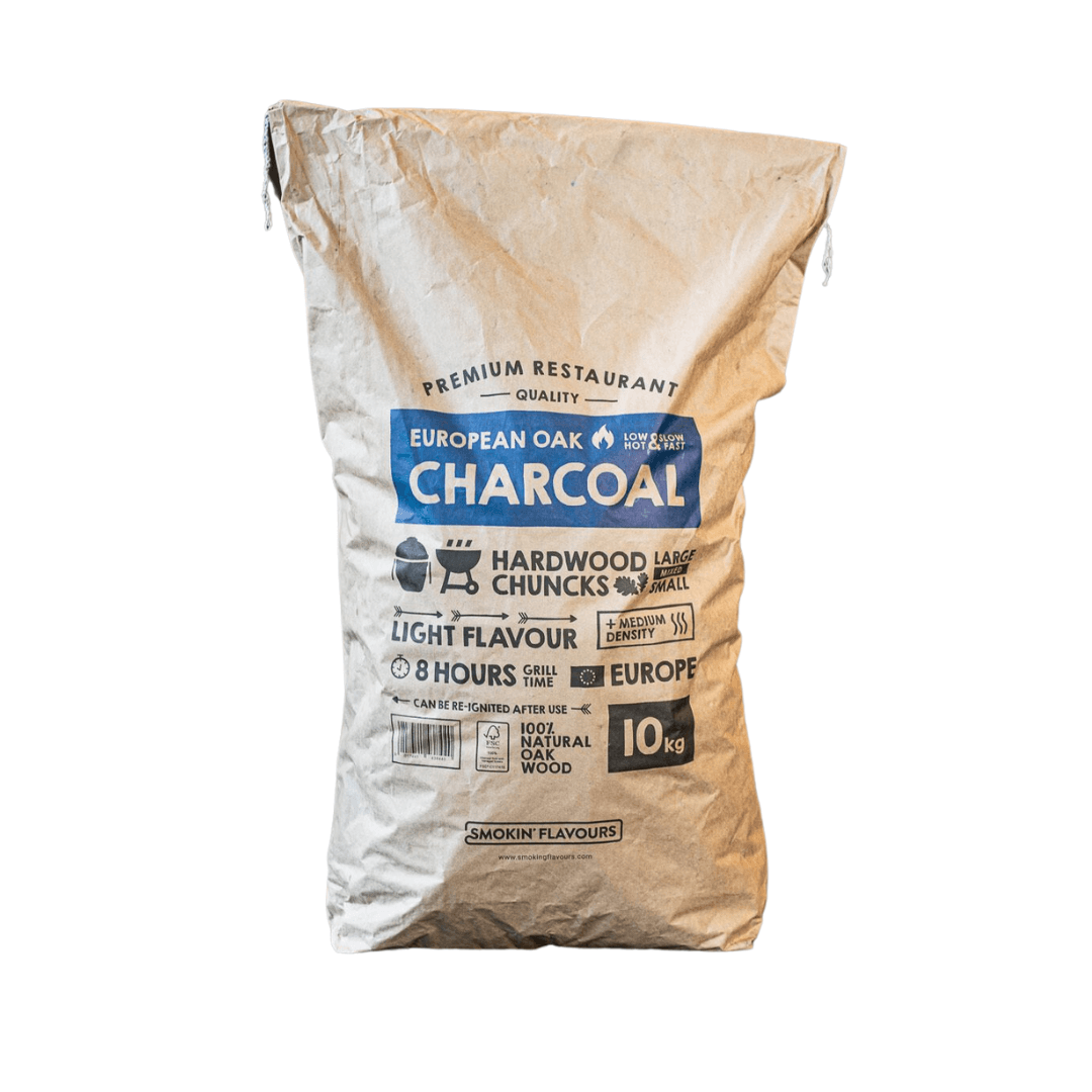 Smoking Flavours European Oak Houtskool 10 KG - BBQ met Rogier
